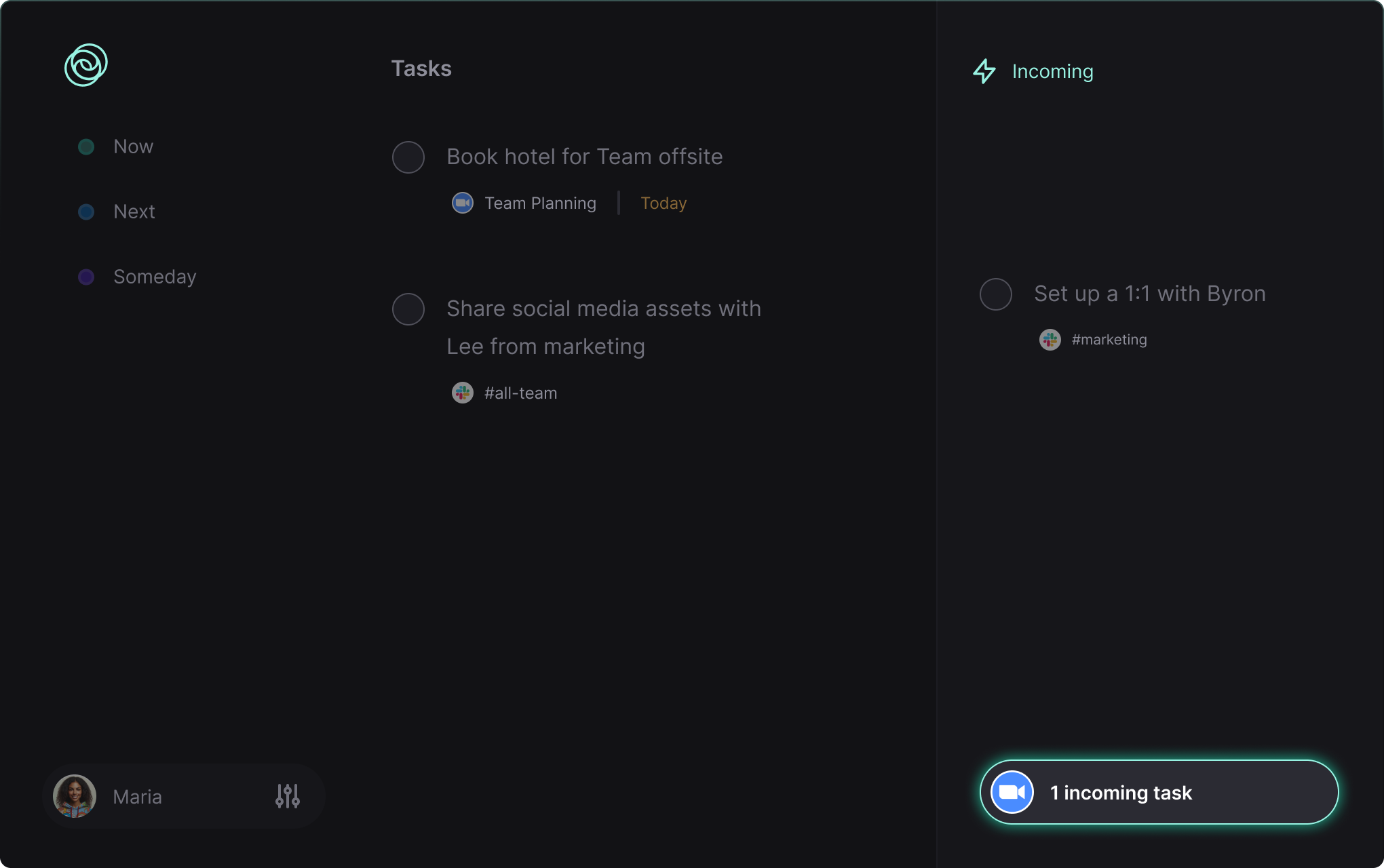 Hoop - The to-do list that keeps itself up to date