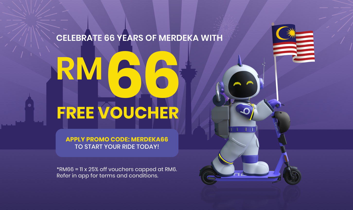 Newsroom - 🇲🇾🎉 Celebrate 66 Years of Merdeka with RM66 FREE Voucher! 🎉🇲🇾