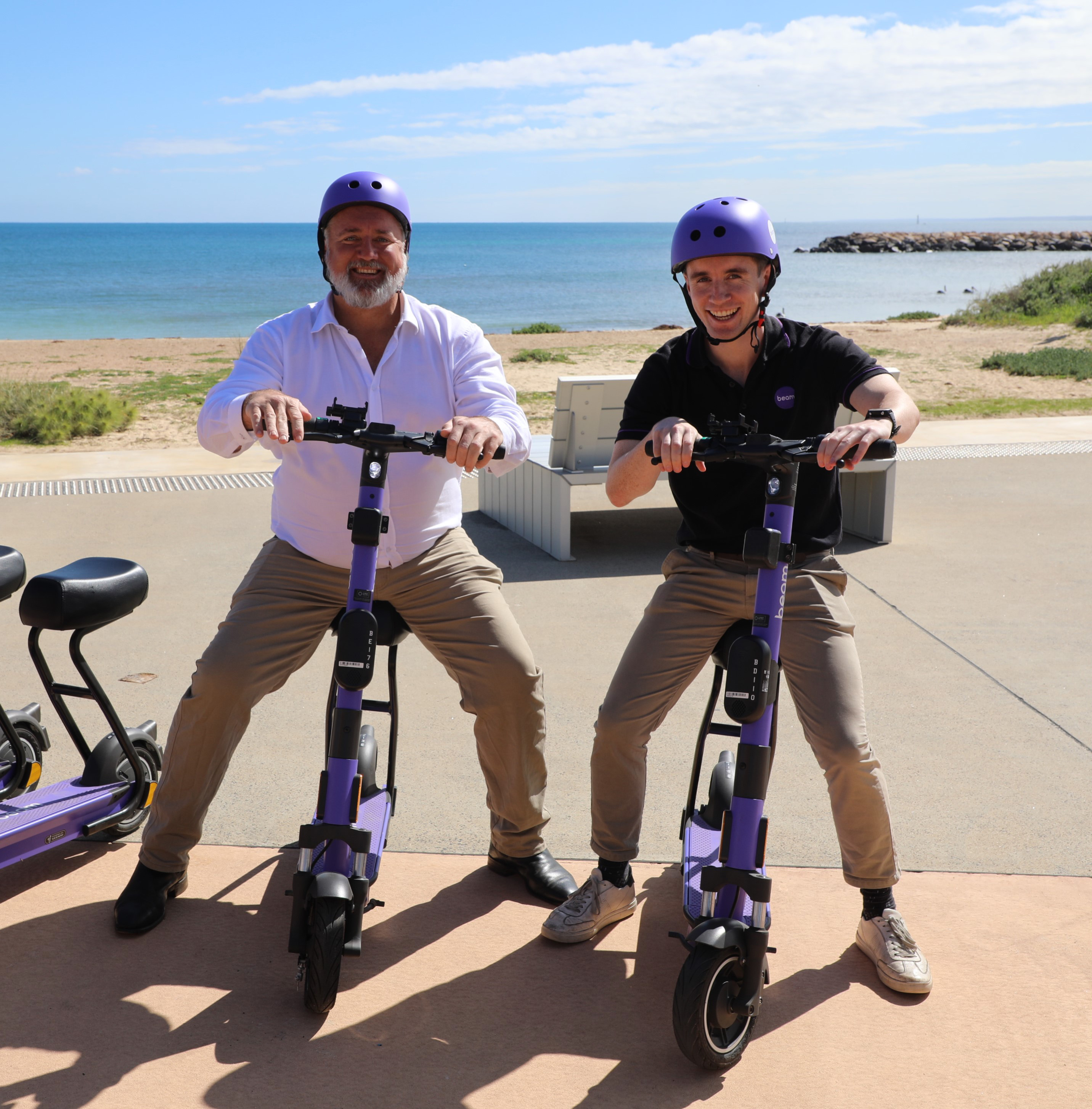 Newsroom - Beam introduces Australia-first shared seated e-scooters to ...