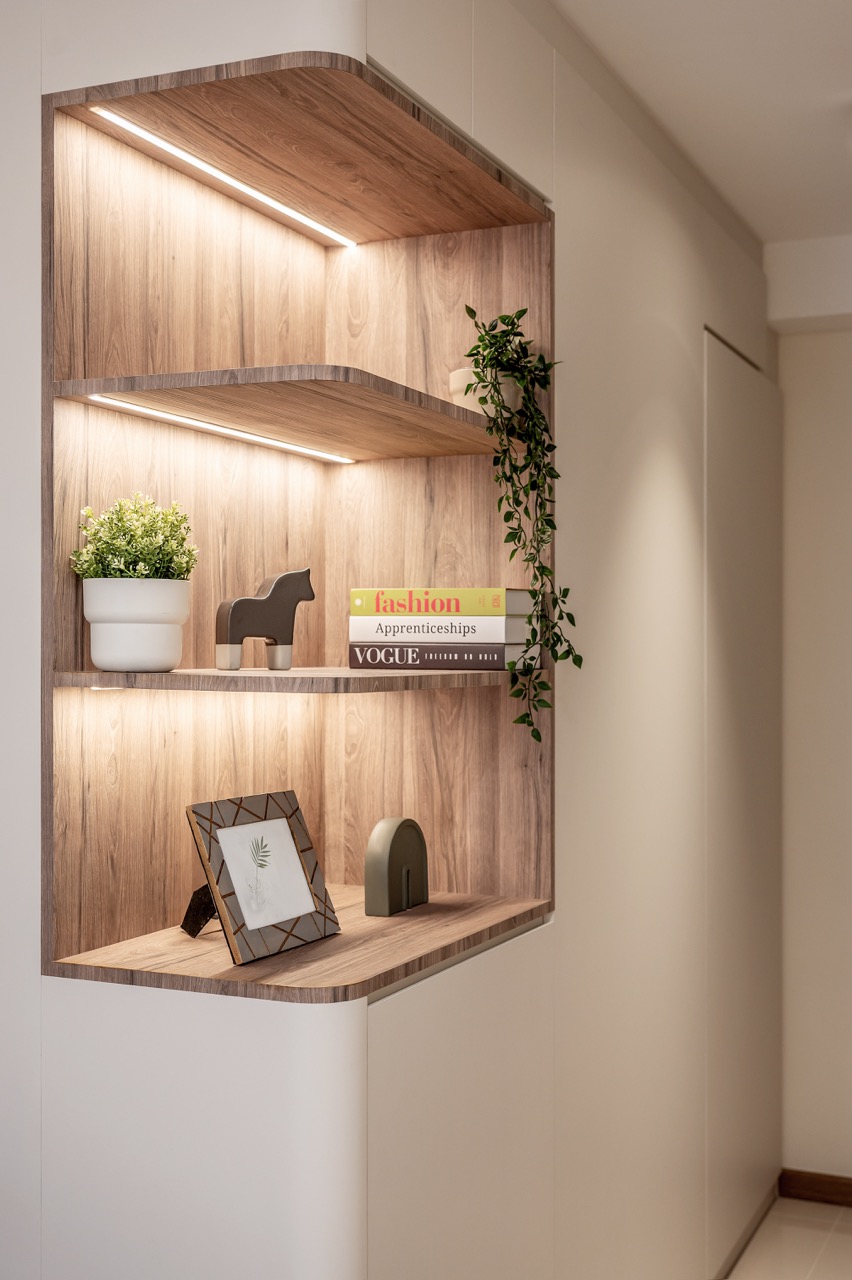 Project: 214B Bidadari Pk Dr (Contemporary, White & Wood, , ) | HDB ...