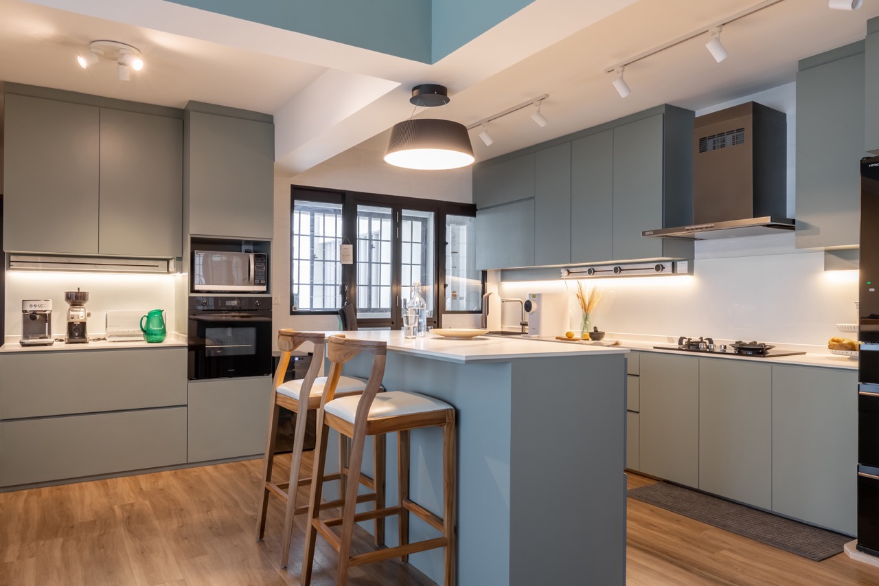 Project: 402 Fernvale Lane (Scandinavian, Nature, Green, ) | HDB, BTO ...