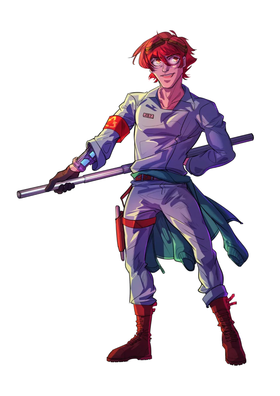 Rust City a dystopian Sci–Fi comic | Annette Oefner