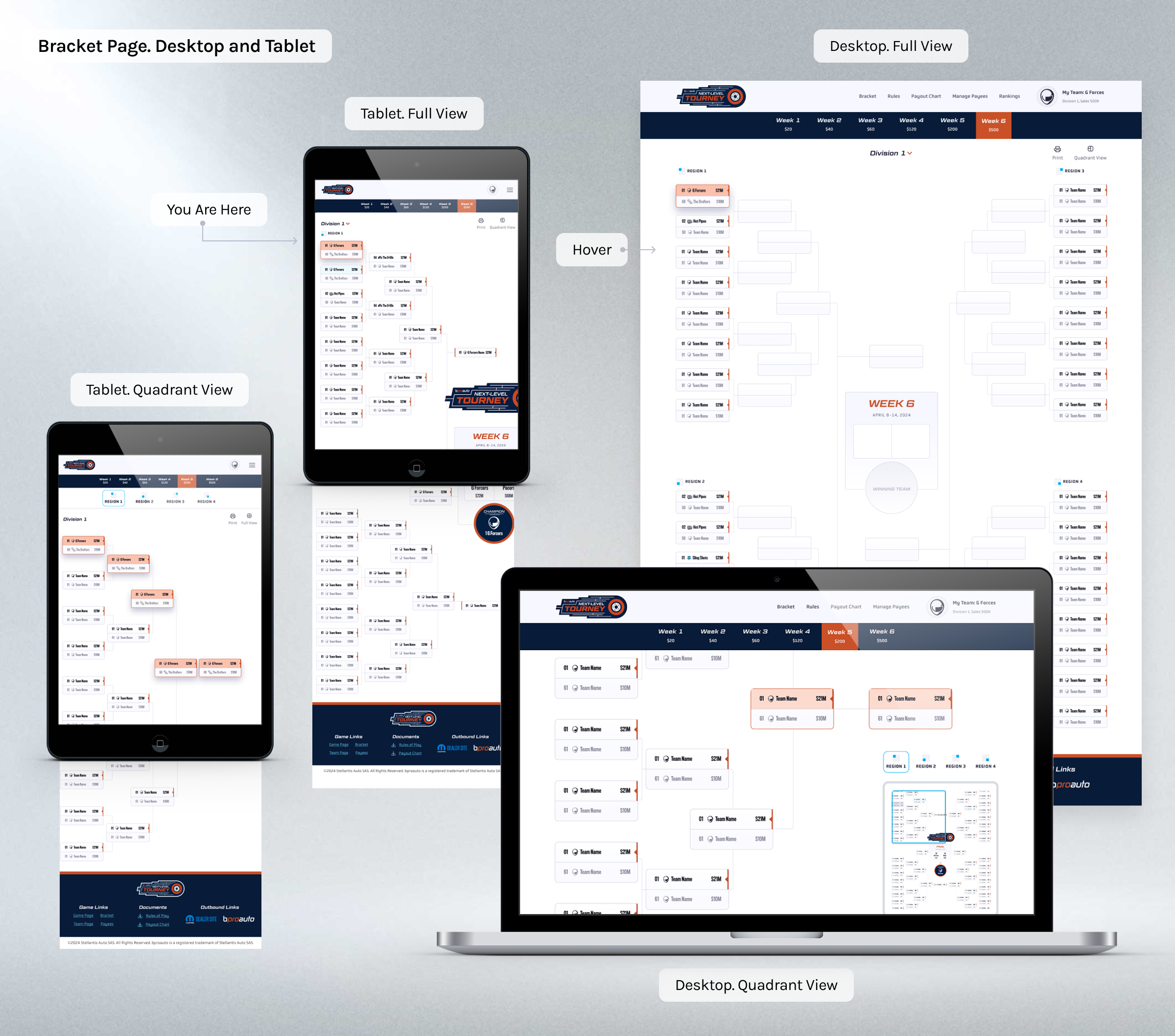 Bracketing Promo App
