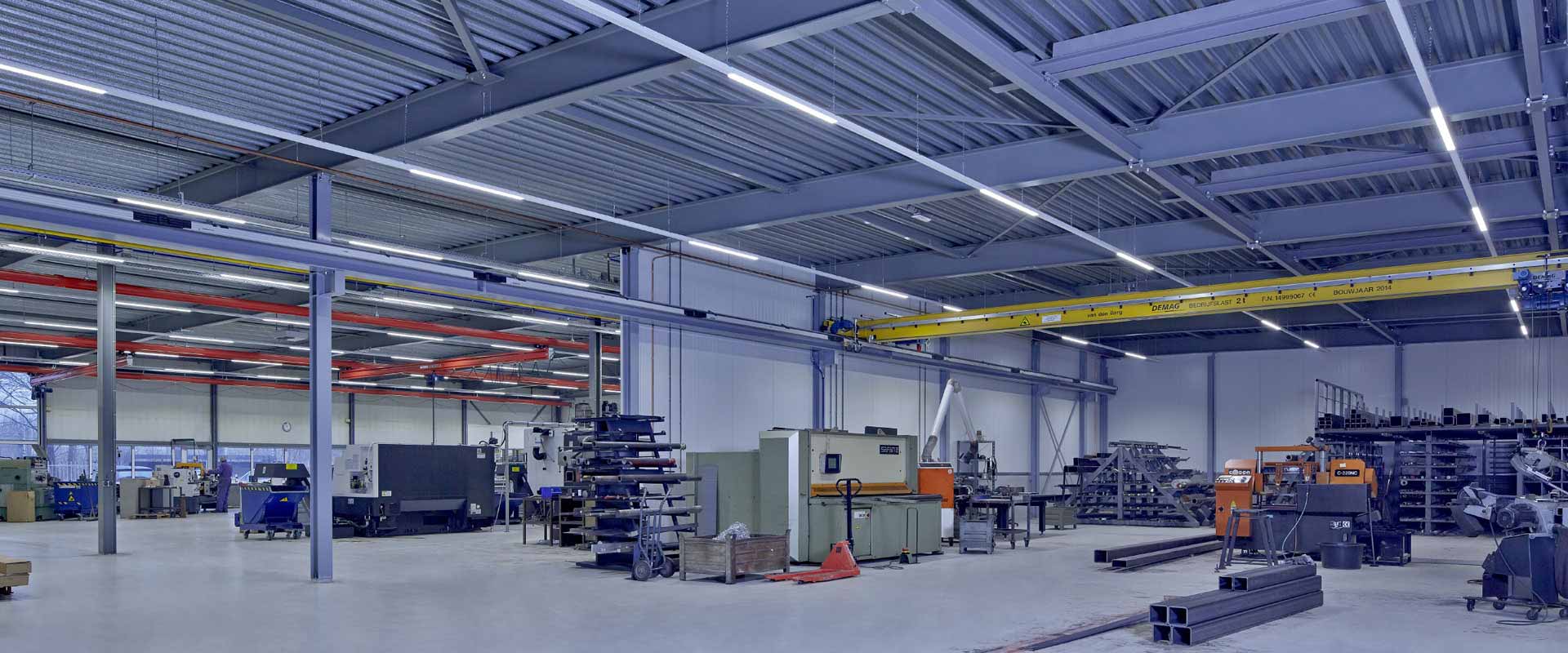 Machinefabriek Otten realiseert 54% energievermindering na overstap op LED | Met LED kan het