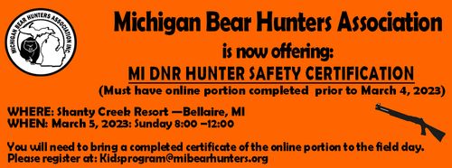 Michigan Bear Hunters Association | Home