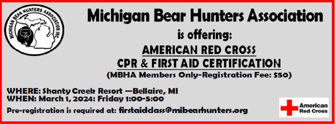 Michigan Bear Hunters Association | Convention