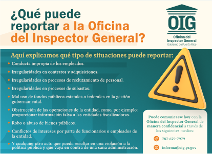 OIG - Oficina del Inspector General