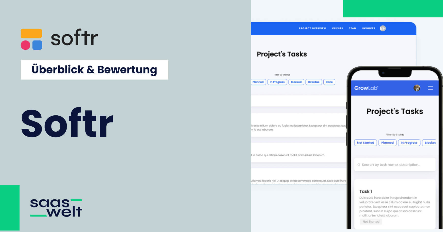 Softr Bewertung & Erfahrung (2024) | SaaS-Welt.de