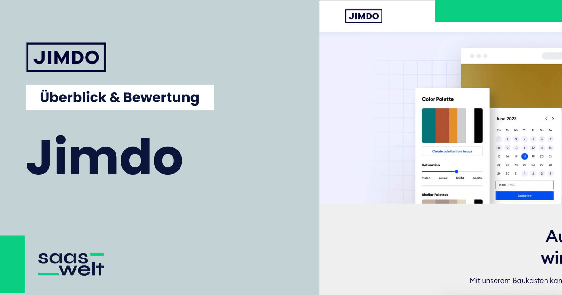 Jimdo Bewertung & Erfahrung (2024) | SaaS-Welt.de