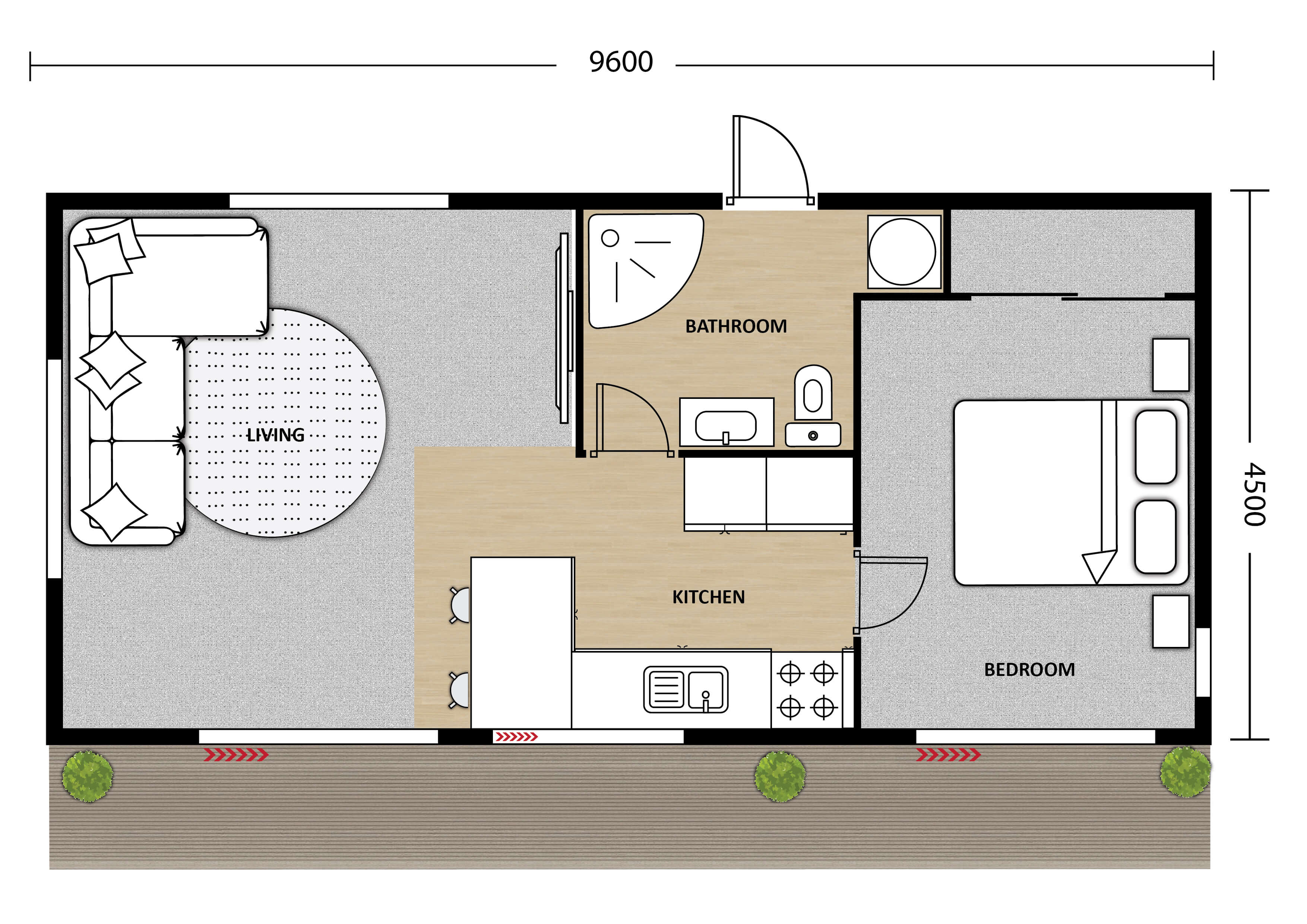 Modular Pod Building Floor Plan Designs For New Zealanders.