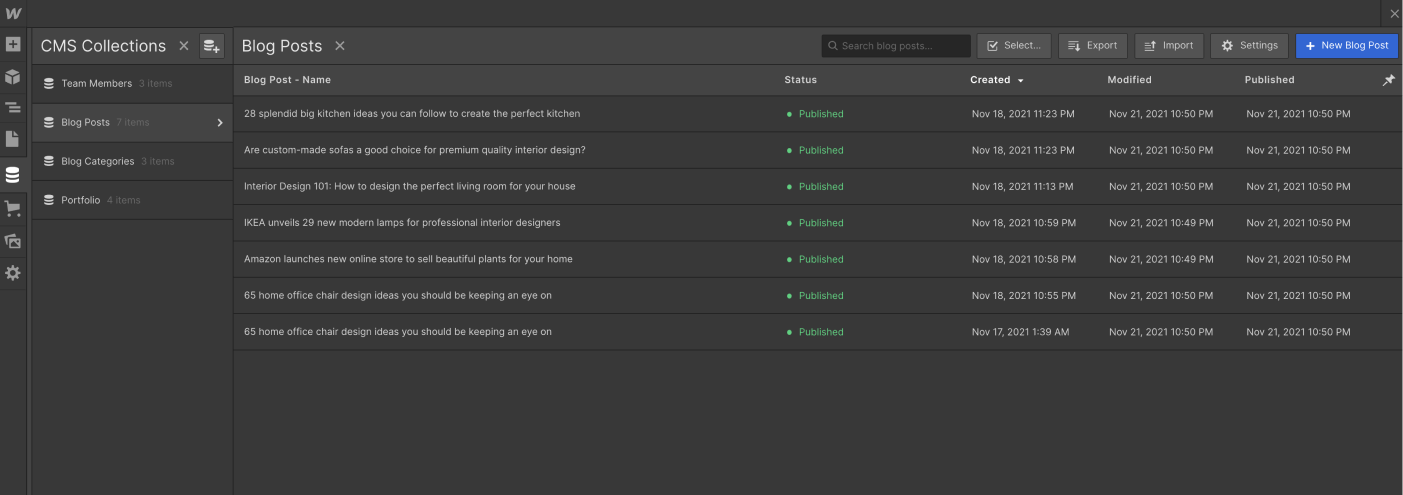 Start Here - Decoration X - Webflow Ecommerce website template