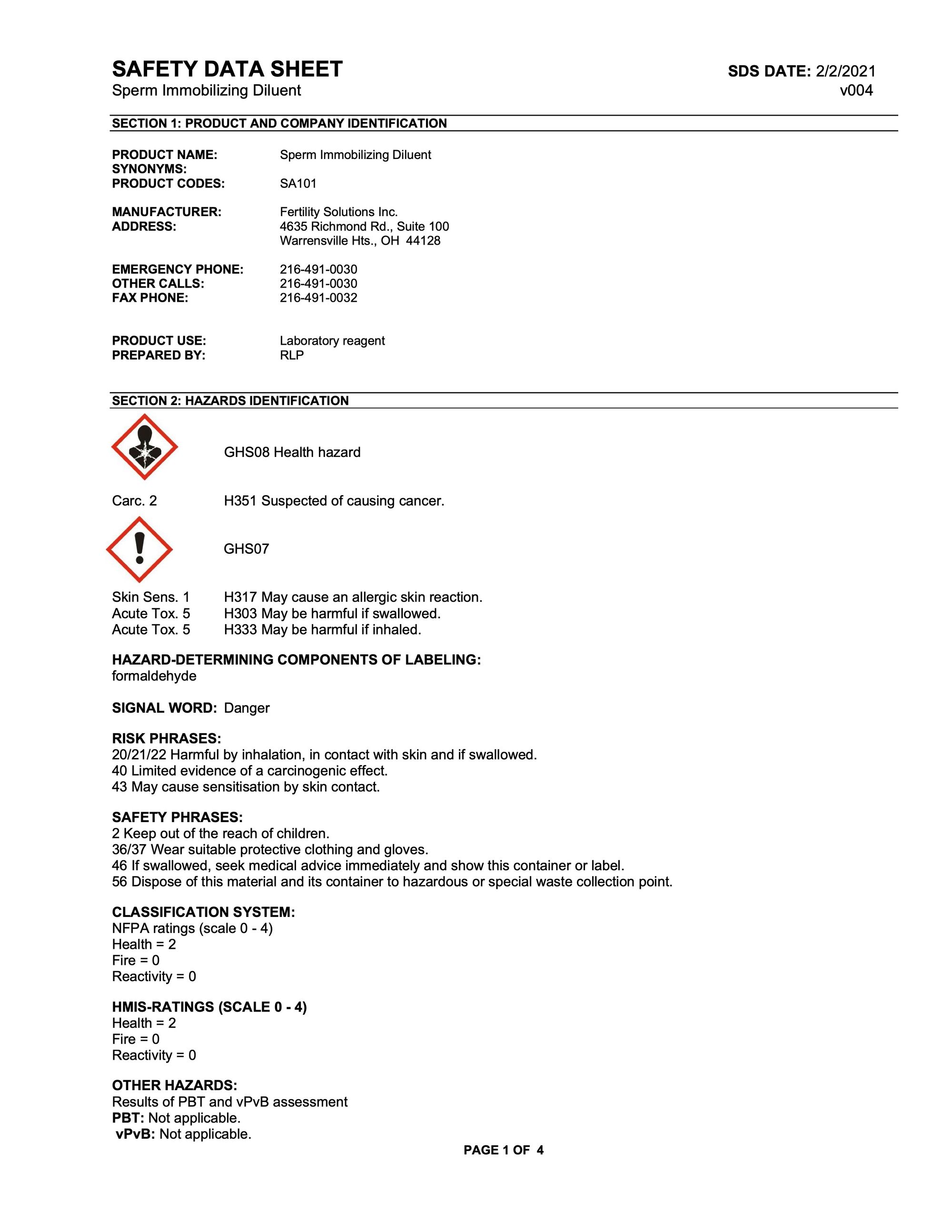 Downloadable PDF|Fertility Solutions Inc.