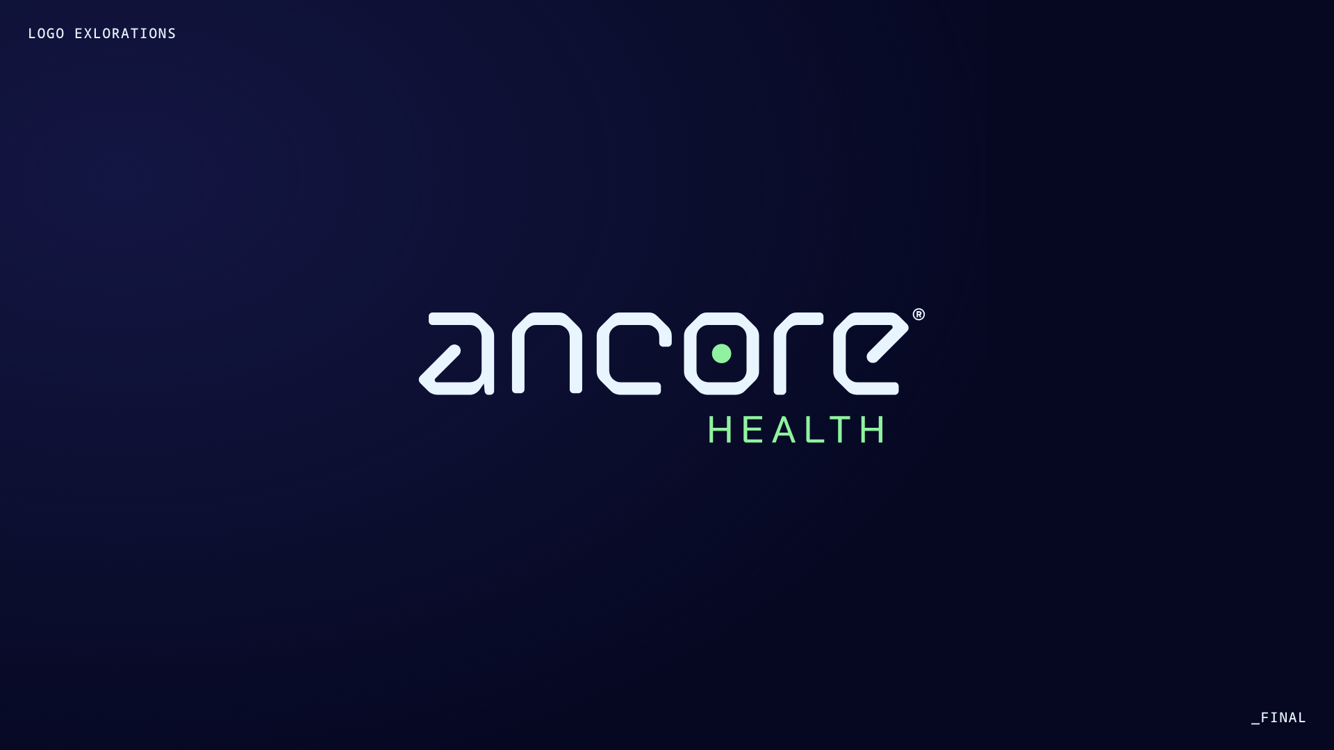 Ancore Health | Healthcare Data Consultancy Rebrand and Website