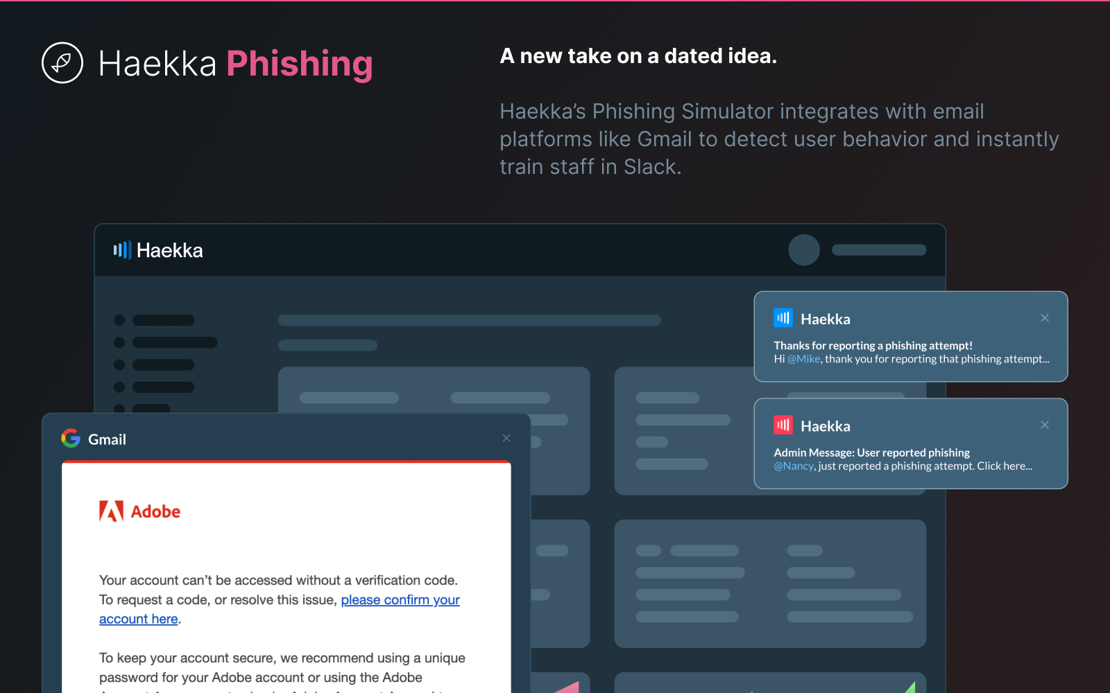 Slack-embedded phishing simulations | Haekka