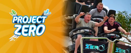 Gumbuya World Theme Park - Project Zero Roller Coaster Melbourne
