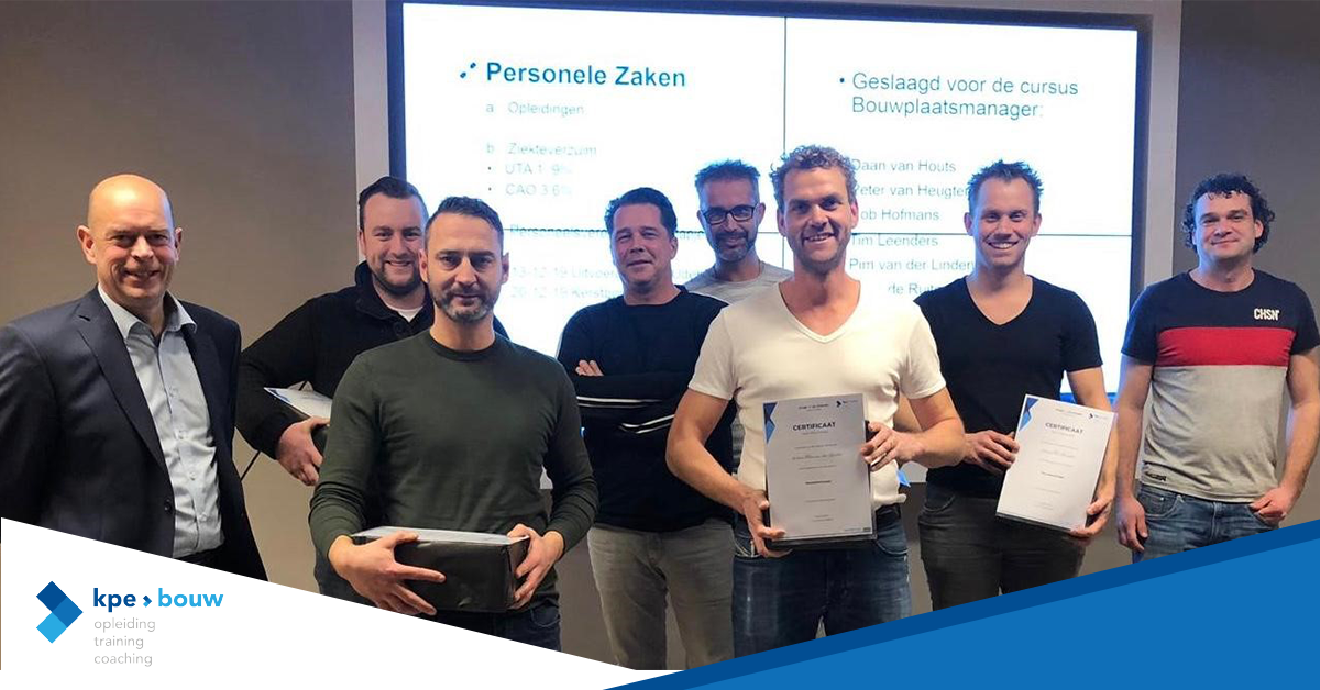 | Van uitvoerder naar bouwplaatsmanager