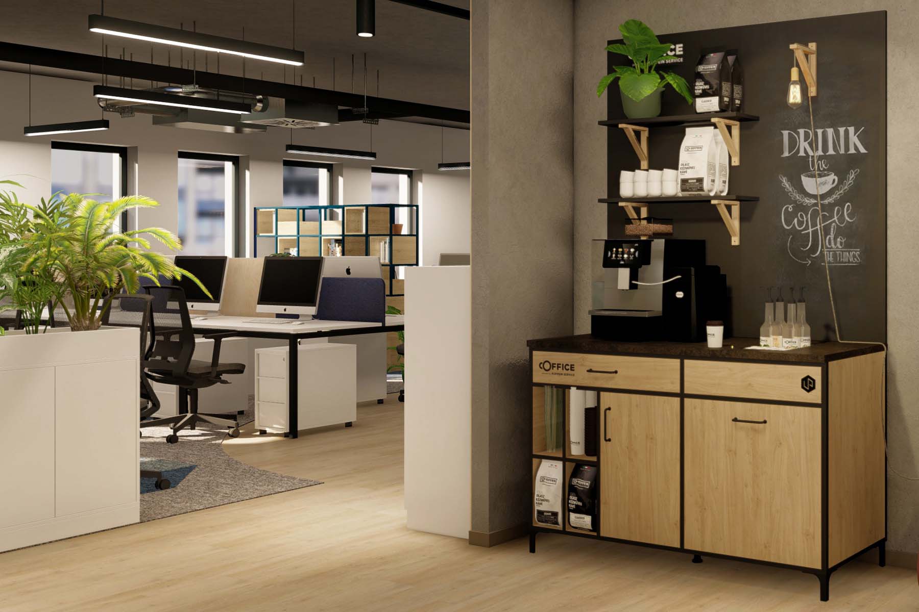 Irodai kávézó sarok ötletek