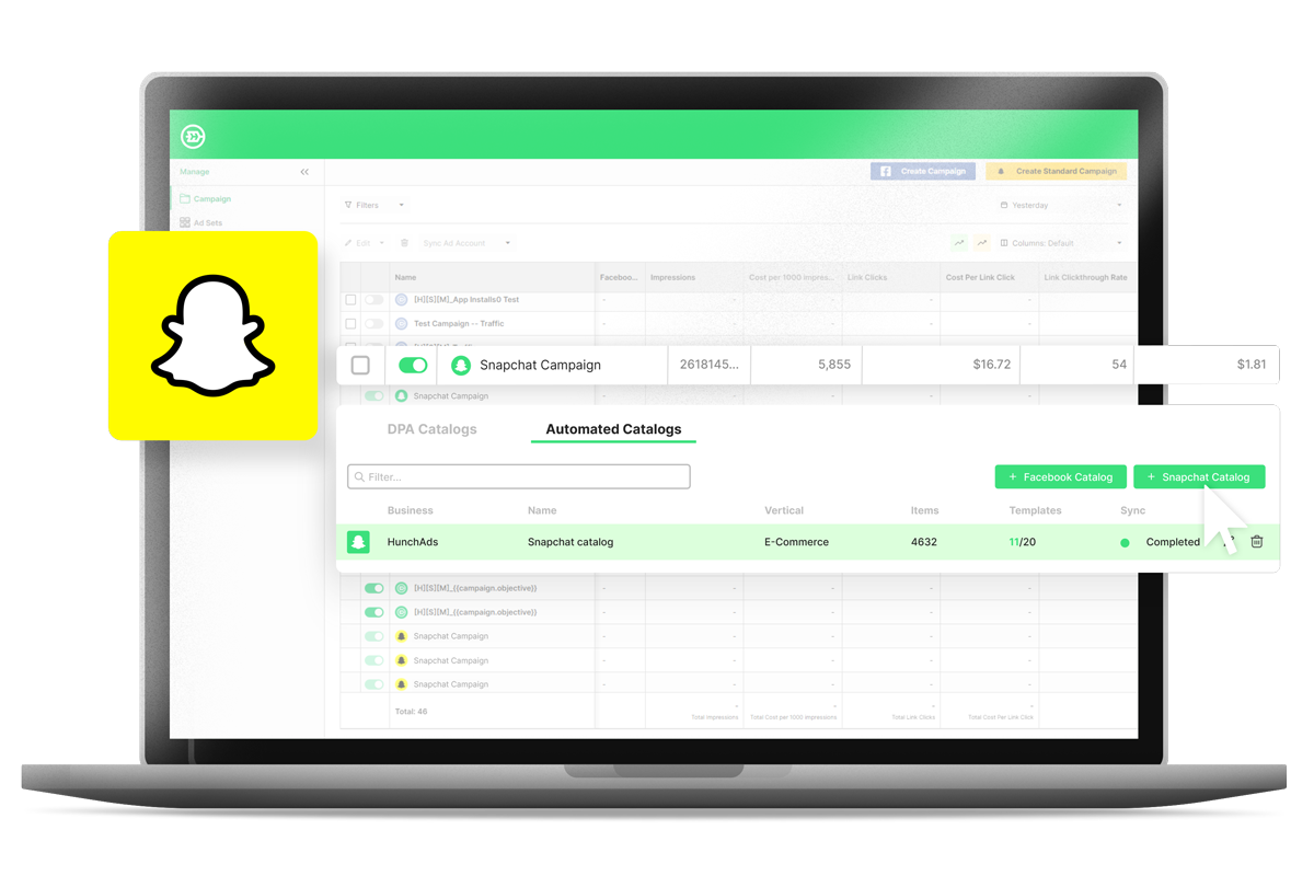What’s New: Automated Campaigns for Snapchat