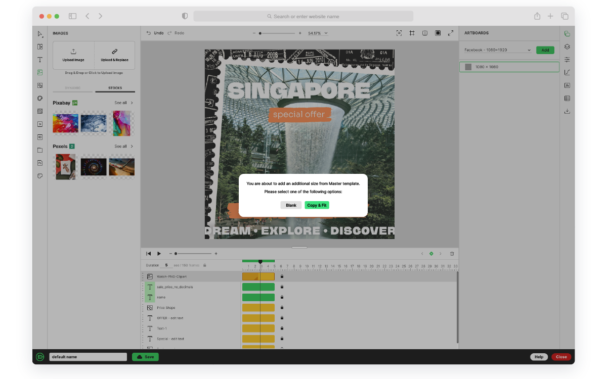Discover What's New: Multi-Artboard Template