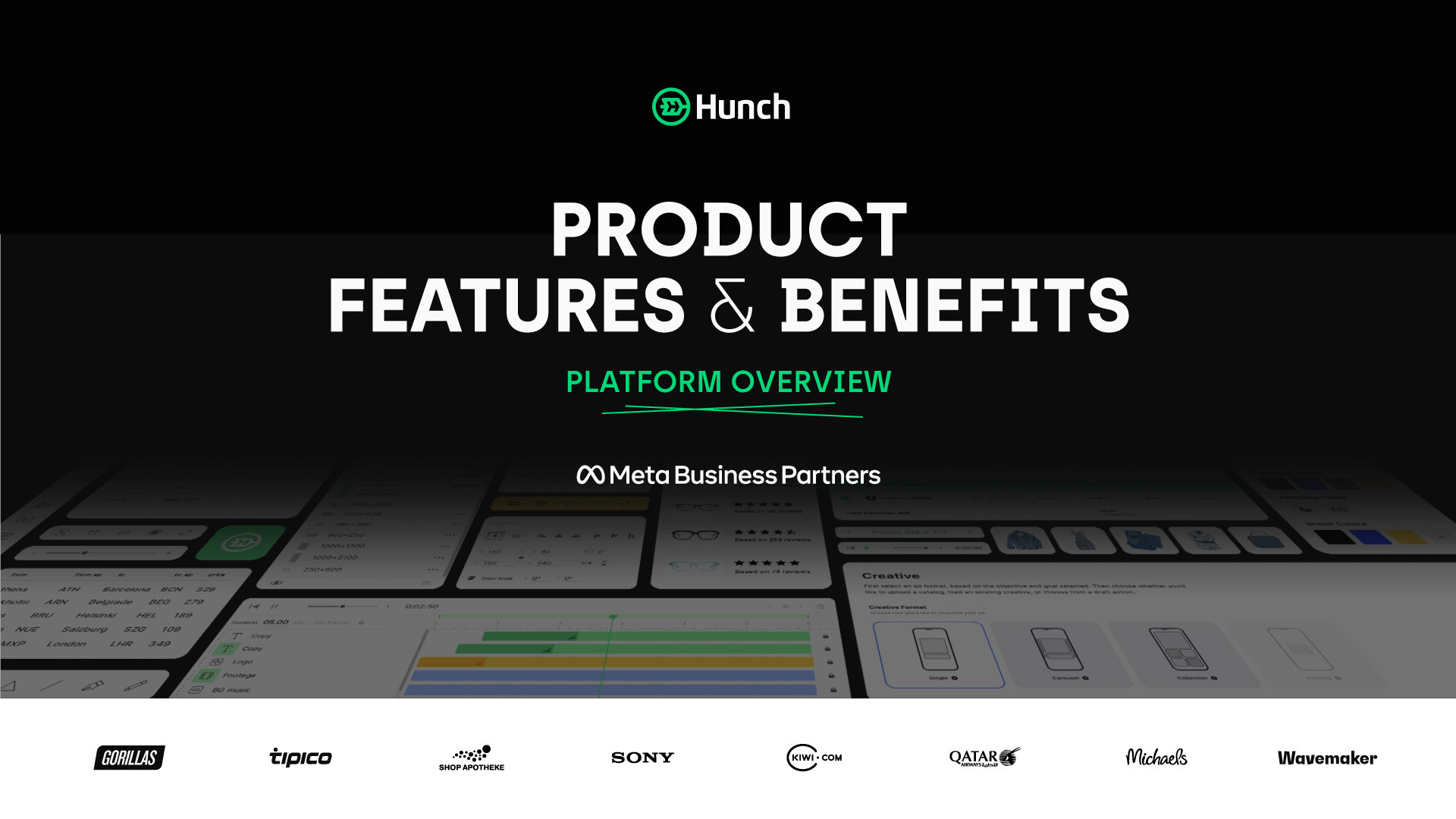Hunch Product Features