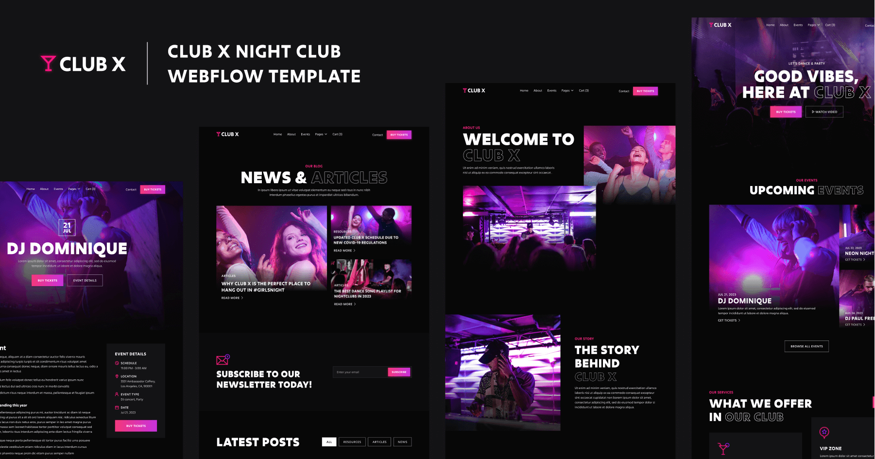 Events - Club 54