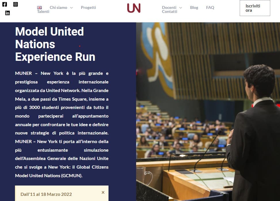 LICEALI DELLA SANTA CATERINA A NEW YORK AL MUNER! - Humanity - Webflow ...