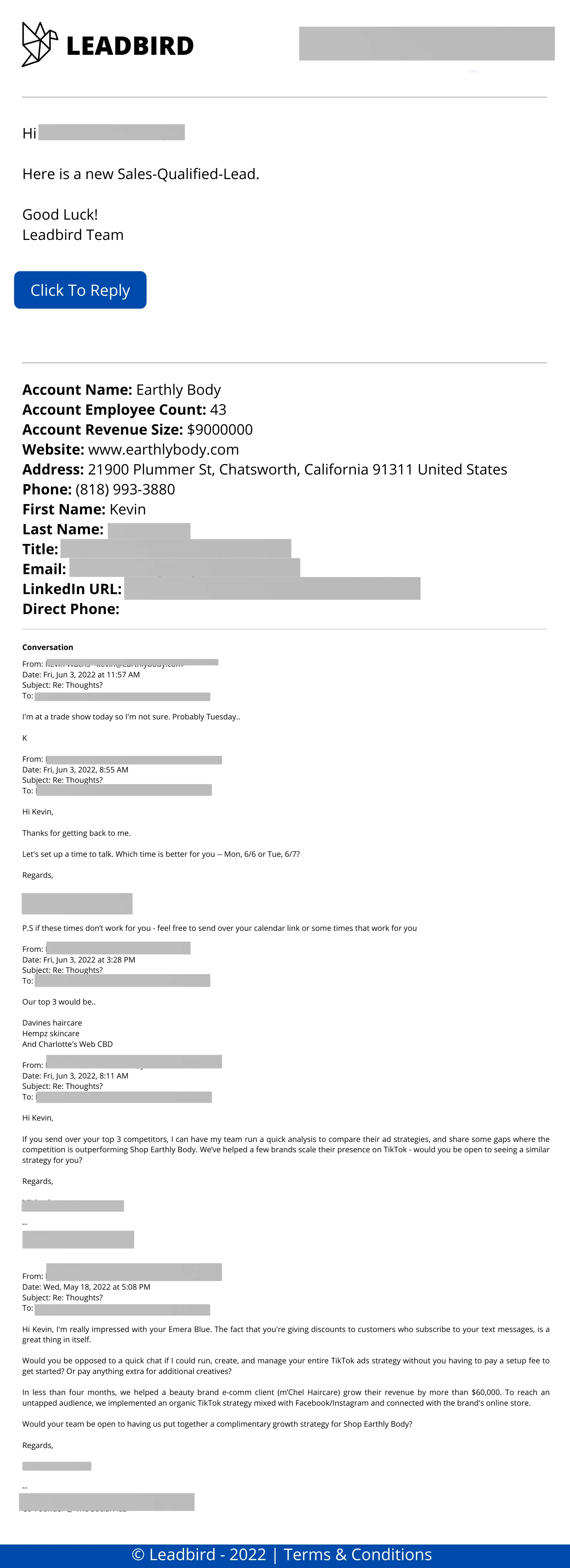 Leadbird | B2B Lead Generation Agency