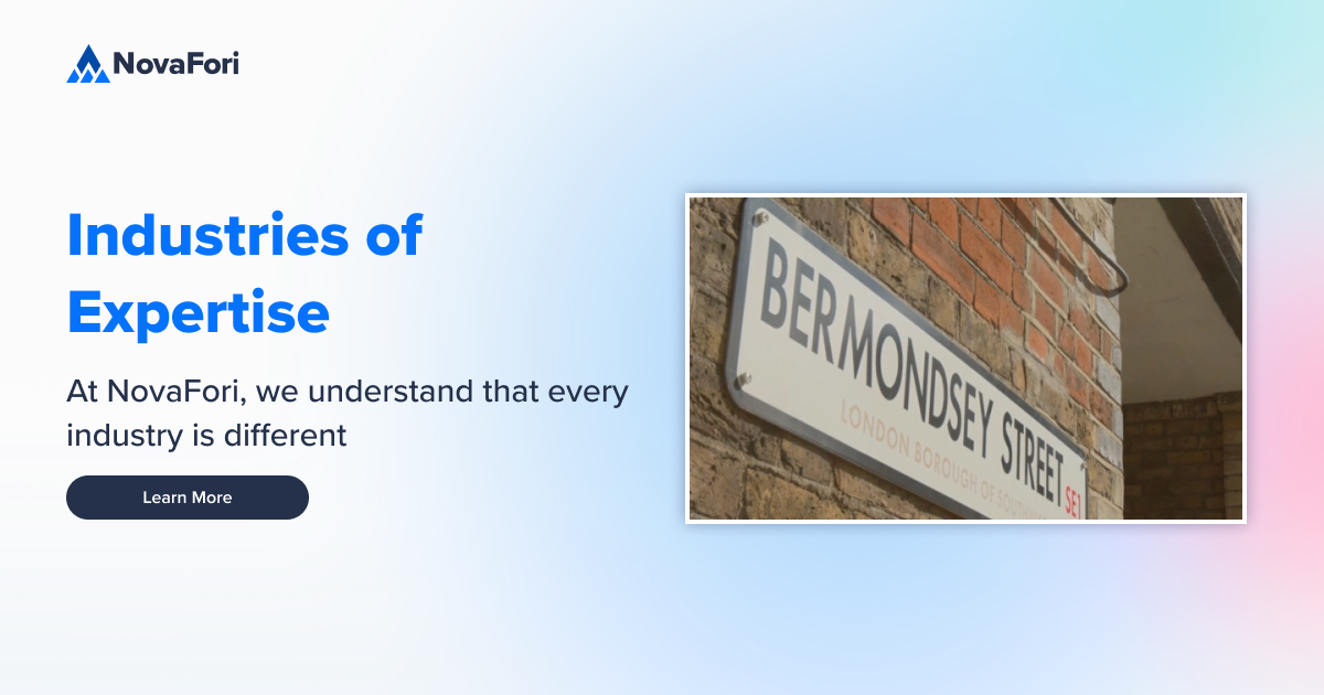 Industres of expertise | NovaFori