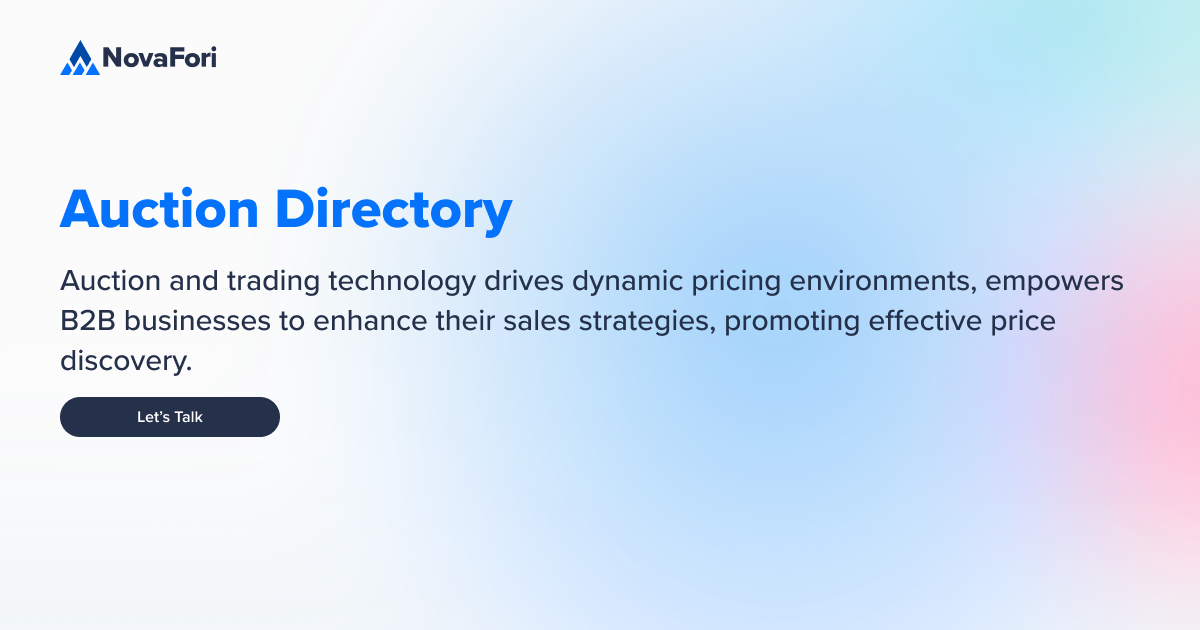 Auction Directory | NovaFori