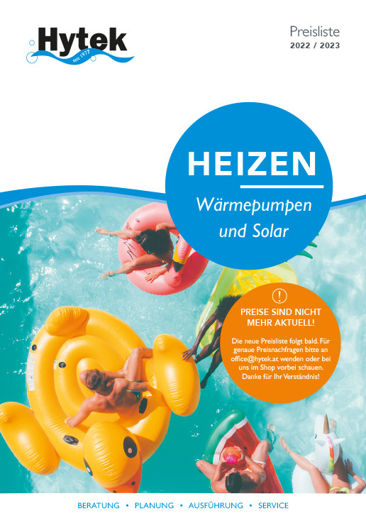 Hytek Pools Kataloge