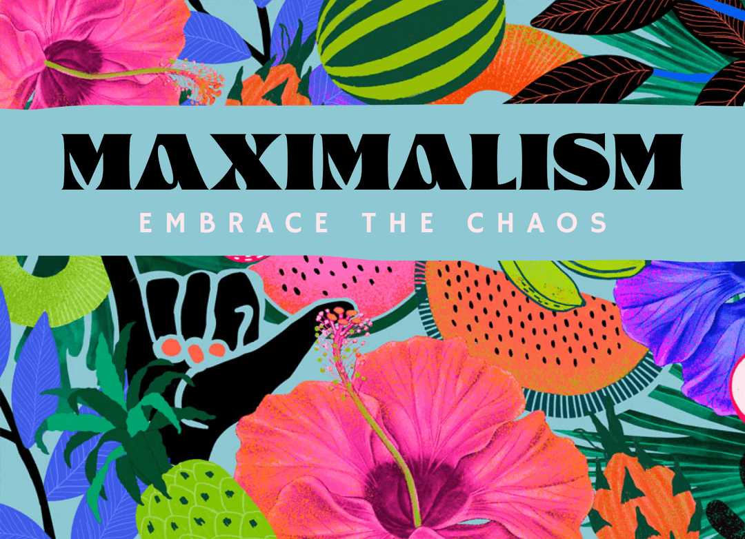 The Art of Maximalism in Graphic Design: Embrace the Chaos - Vivid ...