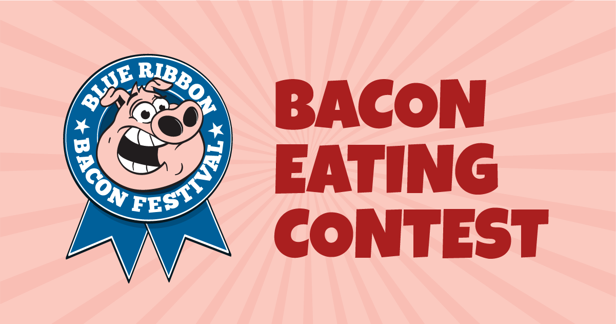 Bacon Eating Contest