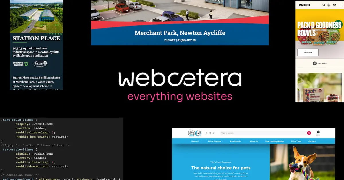 Webcetera | Scunthorpe Web Design, Development & eCommerce Experts