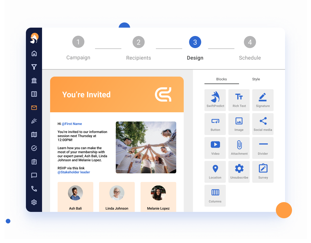 Marketing and Communication | SwiftFox Features