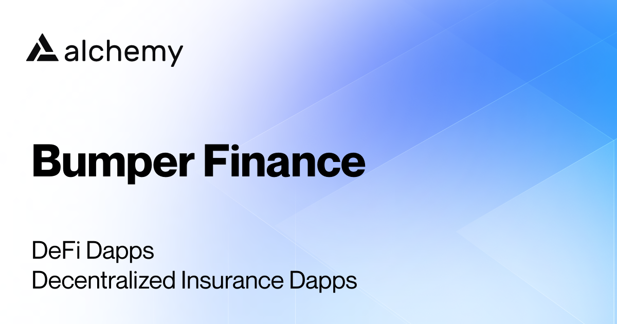Bumper Finance - Decentralized Options - Alchemy