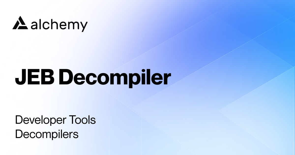 JEB Decompiler - Decompilers - Alchemy