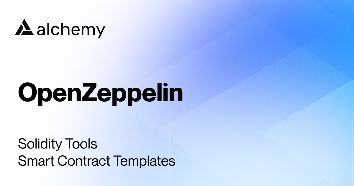 Openzeppelin Smart Contract Templates Alchemy