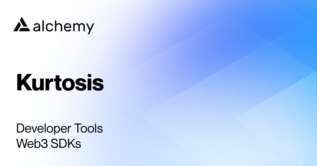 Kurtosis - Web3 SDKs - Alchemy