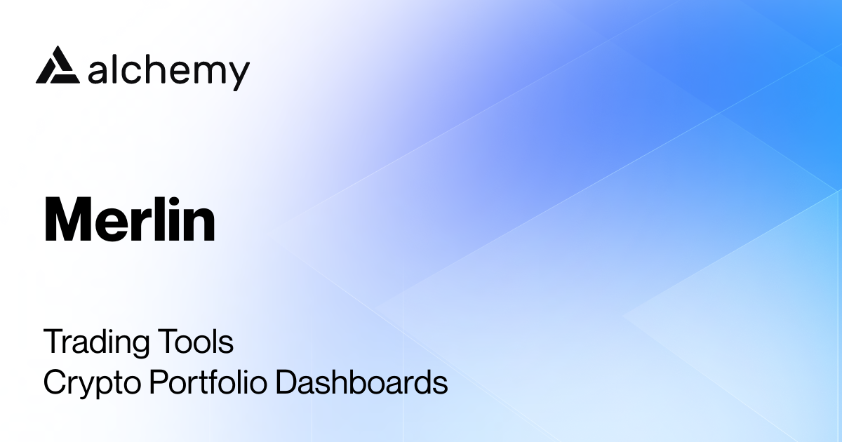 Merlin - Crypto Portfolio Dashboards - Alchemy