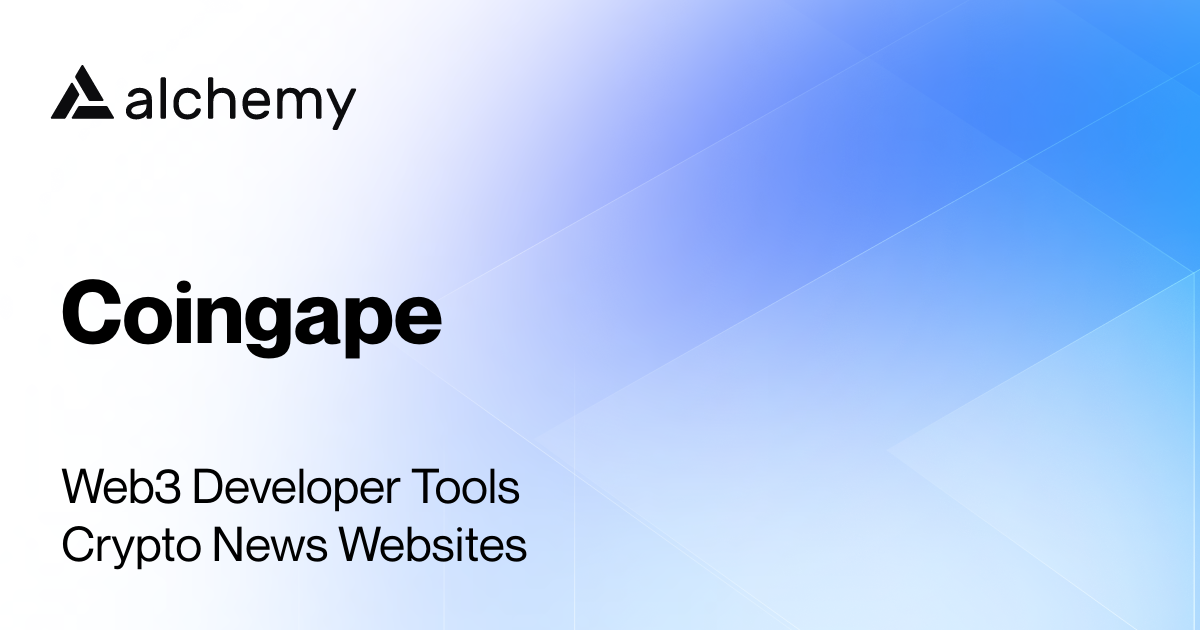 Coingape - Crypto News Websites - Alchemy