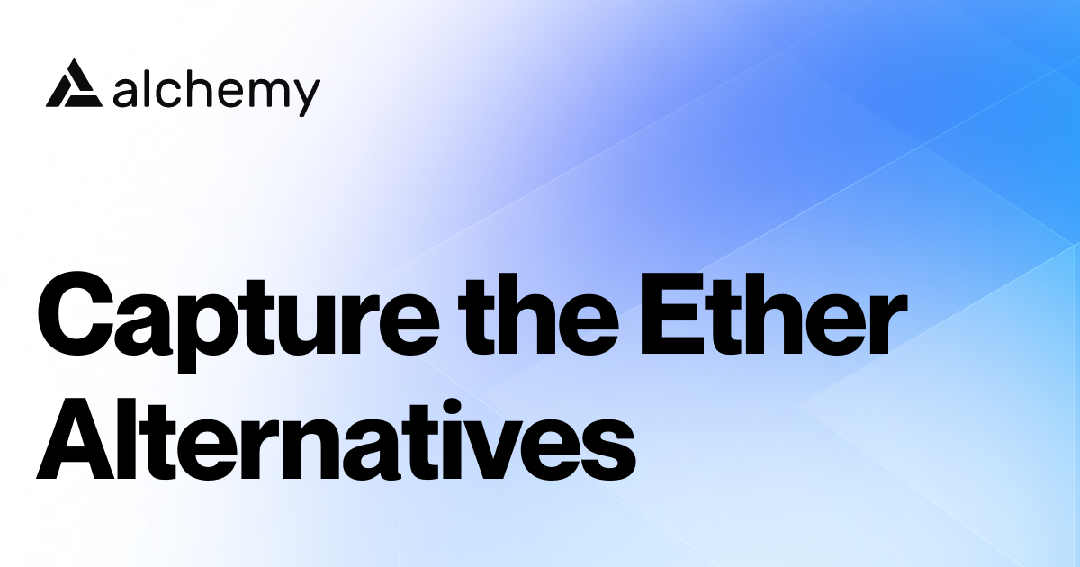 Find 6 Capture the Ether Alternatives (2024)