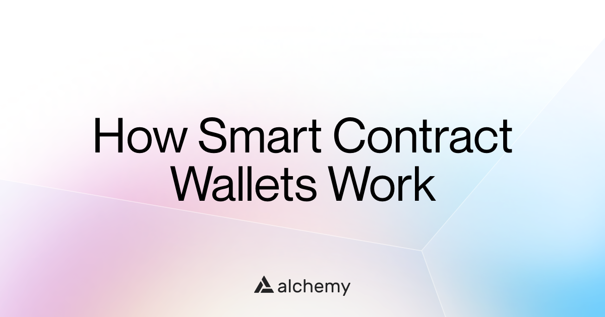 BLS Wallet - Smart Contract Wallets - Alchemy