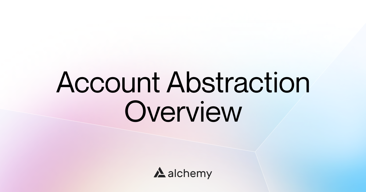 Voltaire - Account Abstraction (ERC-4337) Bundlers - Alchemy
