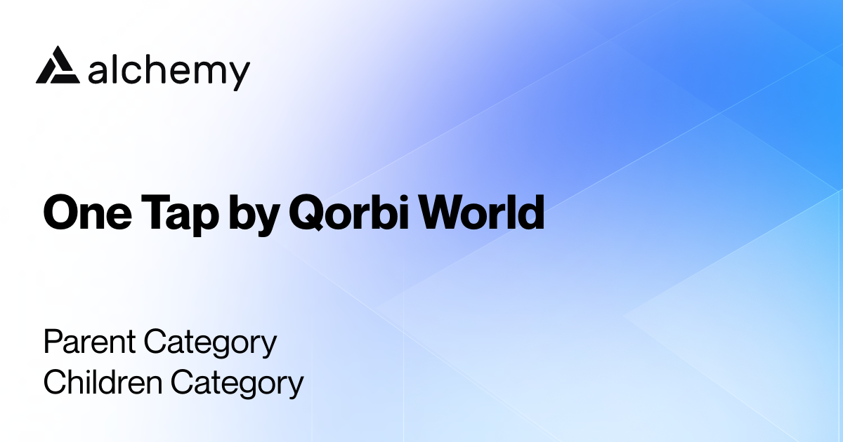 One Tap by Qorbi World - Web3 Games - Alchemy