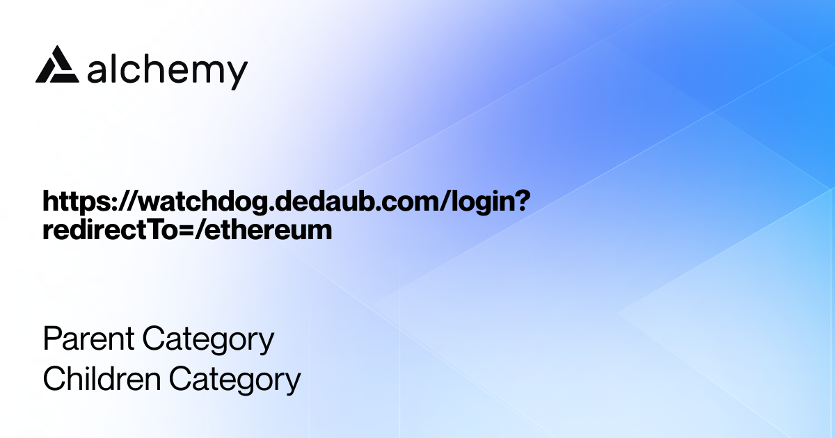Dedaub - Blockchain Auditing Companies - Alchemy