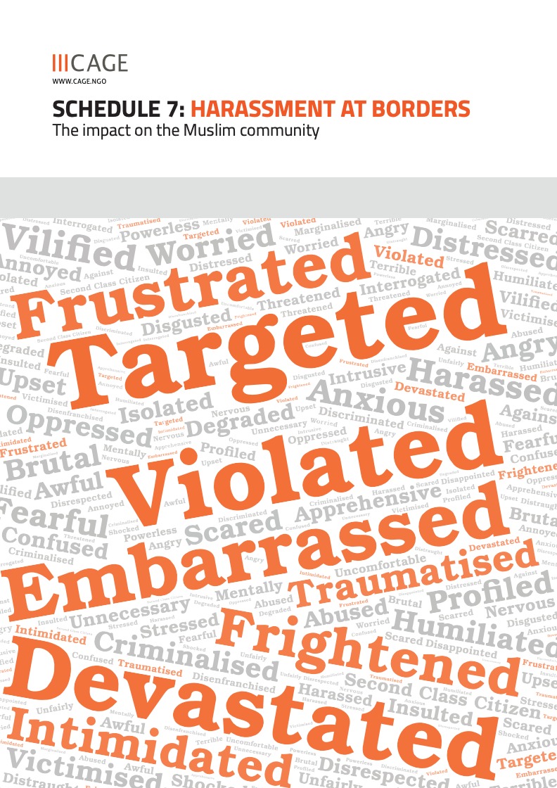 Schedule 7: Harassment at Borders report Executive Summary
