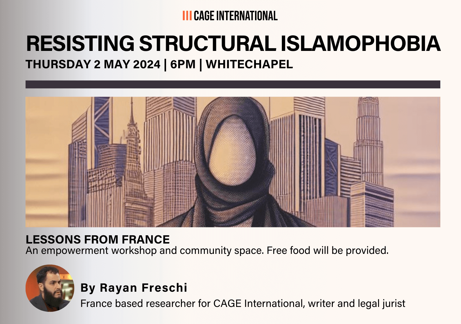 Resisting structural Islamophobia – Taking lessons from France