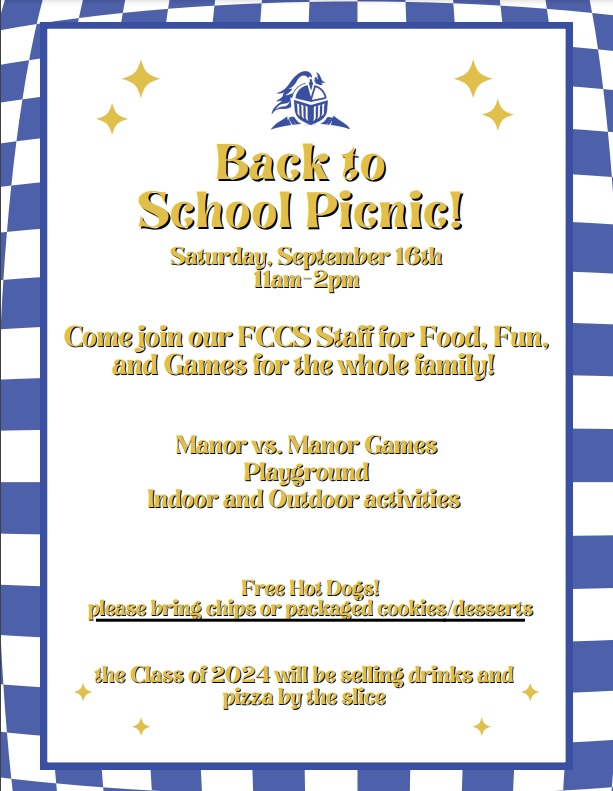 Events at FCCS Jax | Back to School Picnic