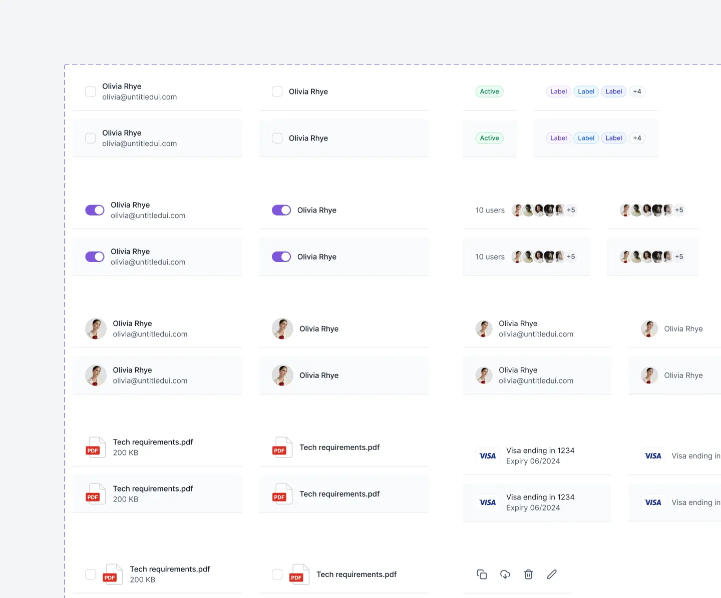 How to Create Data Tables in Figma: Best Practices and Figma File ...