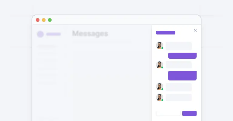 Figma messaging components | Untitled UI